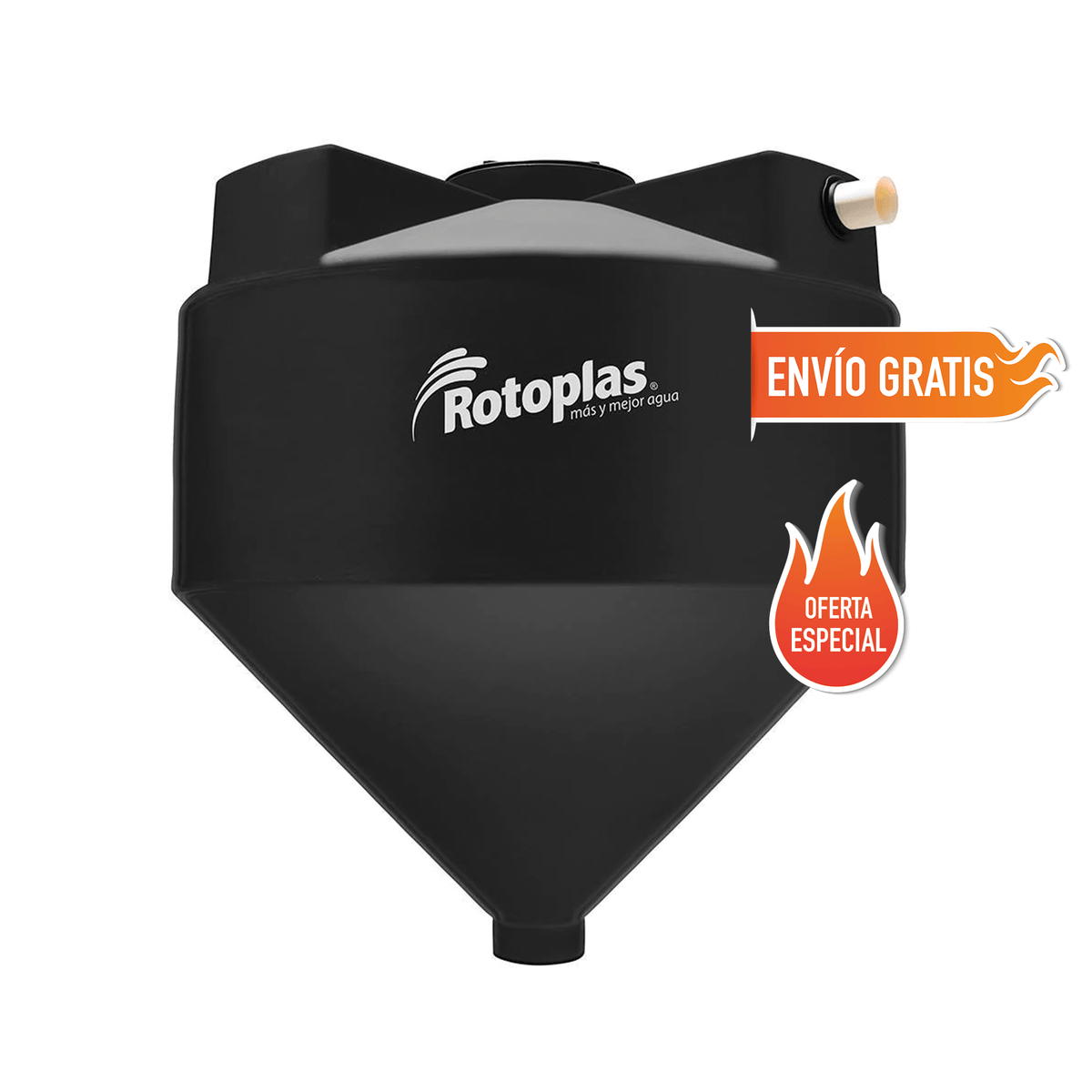 Biodigestor Rotoplas 14000 litros Fosa Séptica